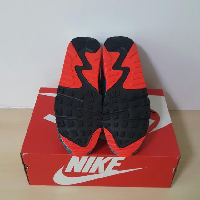 Nike Air Max 90 Anniversary "Infrared Snake", Men's Fashion, Footwear ...
