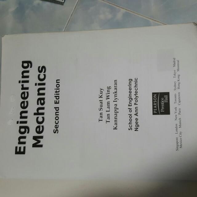 Engineering Mechanics 2nd Edition From School Of Engineering Ngee Ann ...