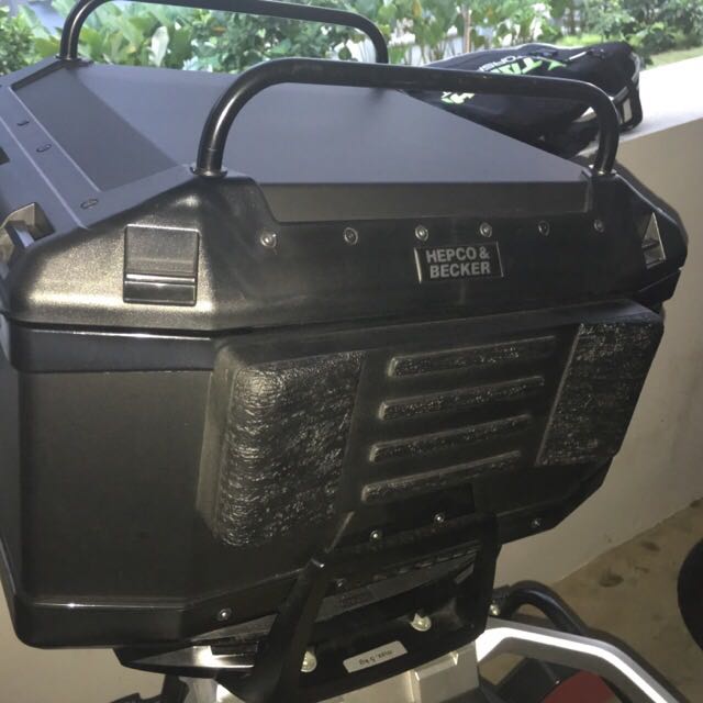 Hepco And Becker Explorer Top Box, 45 Liters, Car Accessories on Carousell