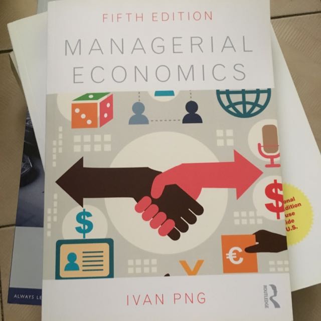 Managerial Economics 5th Ed (Ivan Pang), Hobbies & Toys, Books ...
