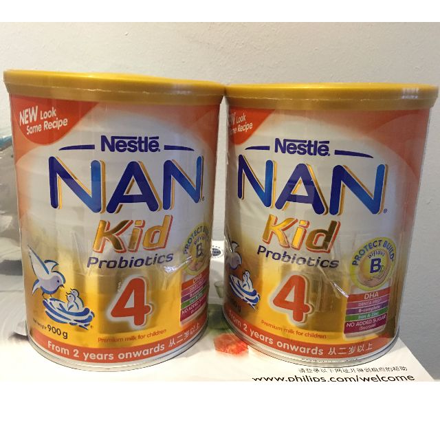 Nan Kid 4 Probiotics Formula (2Yrs+) 900G, Babies & Kids, Nursing ...