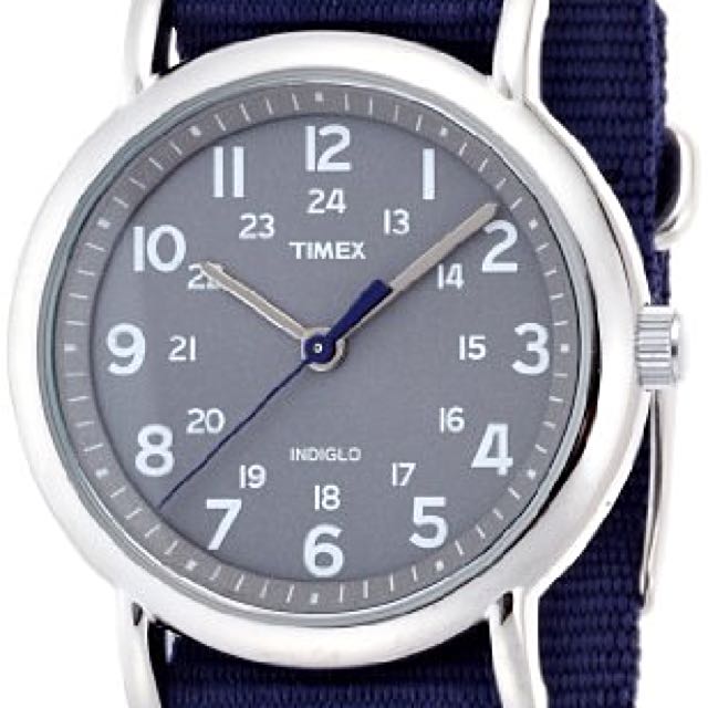 Timex Indiglo Weekender Unisex watch, Women's Fashion, Watches ...