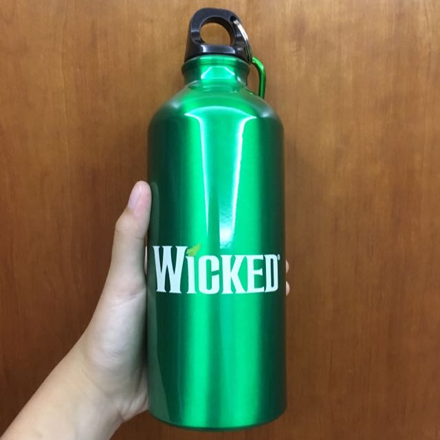 Wicked Musical Water Bottle [Limited edition], Furniture & Home Living ...