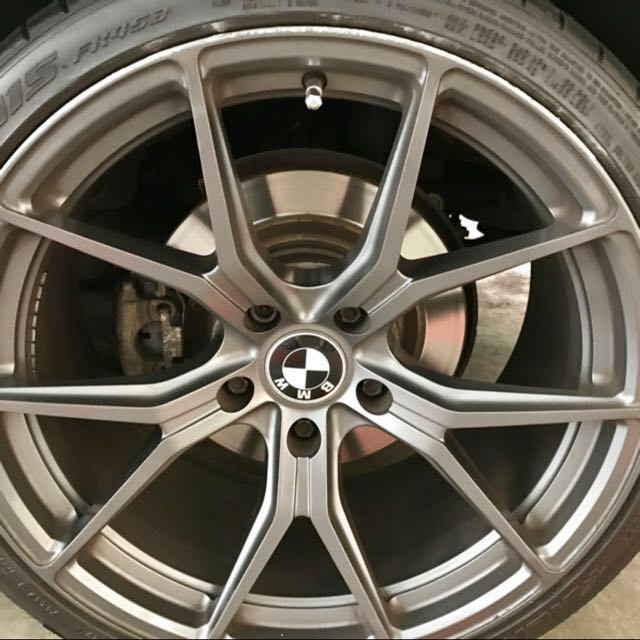 Bmw Matt Grey 19 Inch Rims, Car Accessories on Carousell