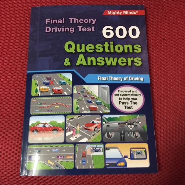 Final Theory Driving Test 600 Qns & Ans, Hobbies & Toys, Books ...