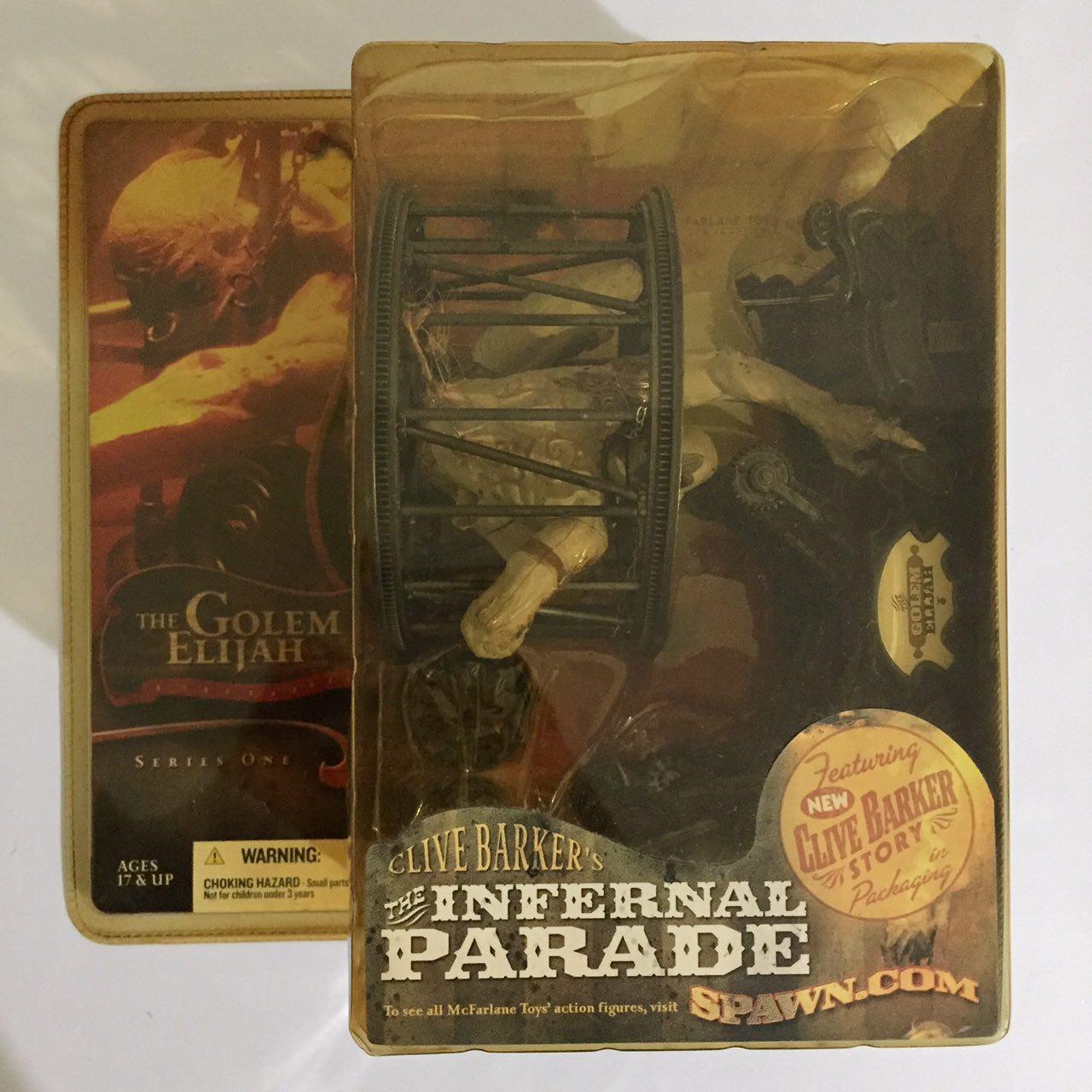 MCFARLANE CLIVE BAKERS INFERNAL PARADE - THE GOLEM ELIJAH - RARE ...