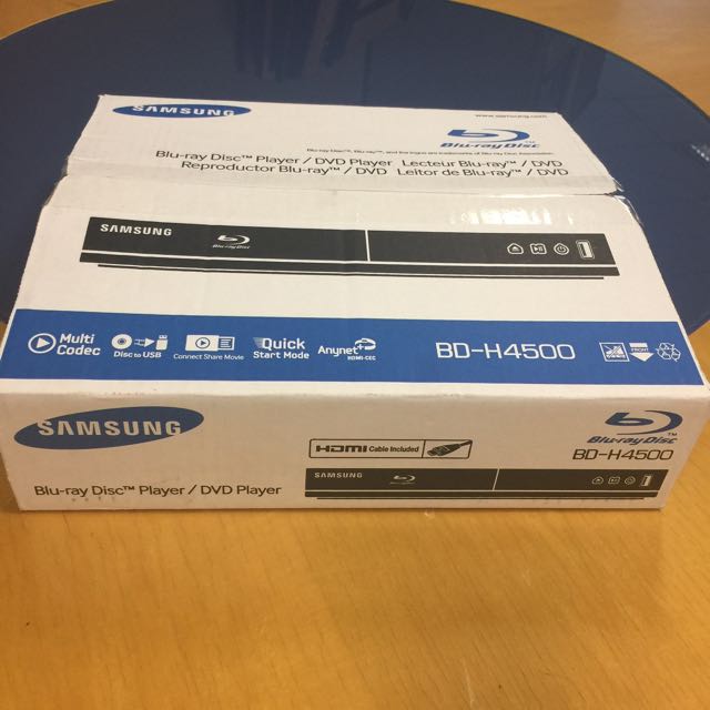 Samsung Blu-ray Dvd Player (BD-H4500), TV & Home Appliances, TV ...