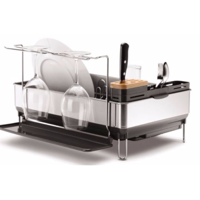 Simplehuman Steel Frame Dish Rack, Home Appliances on Carousell