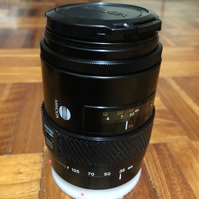 Sony 35-105mm Minolta AF Famous Sharp Lens, Photography, Cameras on ...