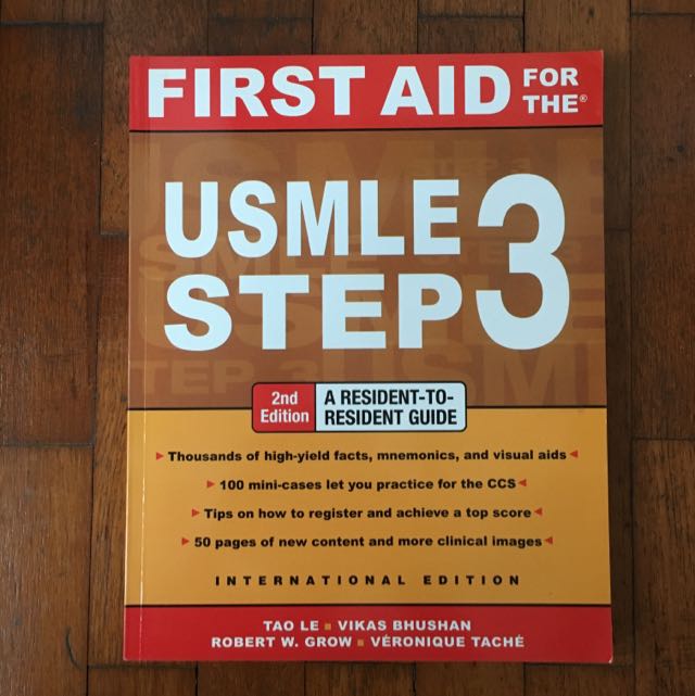 USMLE (First Aid For The USMLE Step 3), Hobbies & Toys, Books ...