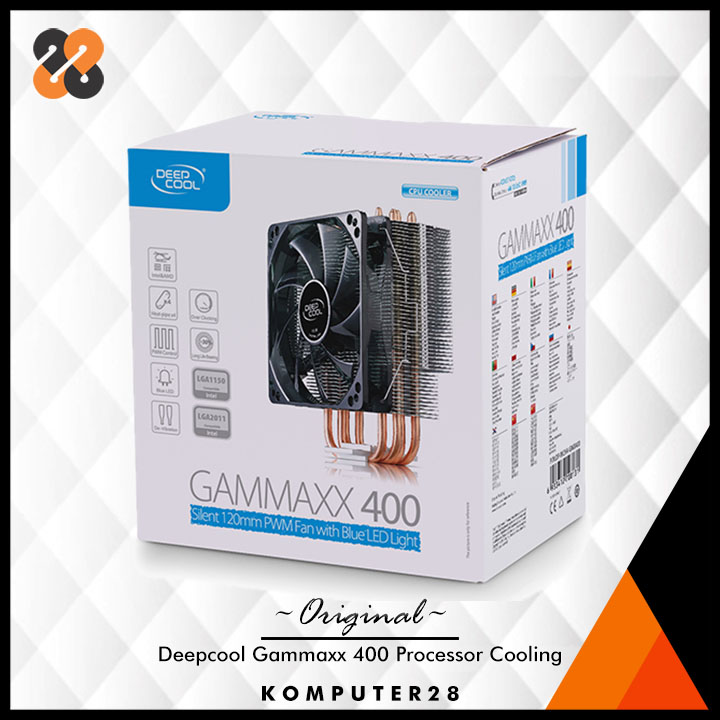 Deepcool Gammaxx 400 Cpu Cooler Kipas Pendingin Processor Cpu Coole