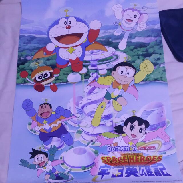 Doraemon Poster #2, Hobbies & Toys, Memorabilia & Collectibles, Fan ...