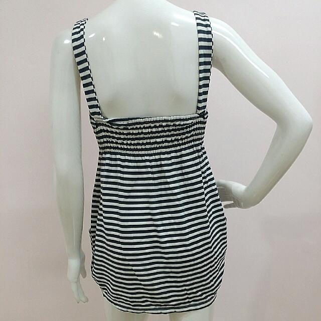 Elastic Back Strips Dress, Women's Fashion, Dresses & Sets, Dresses on ...