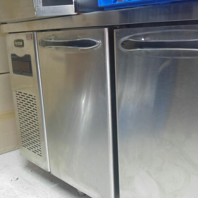 Eurochill 2 Door Counter Chiller, TV & Home Appliances, Kitchen ...