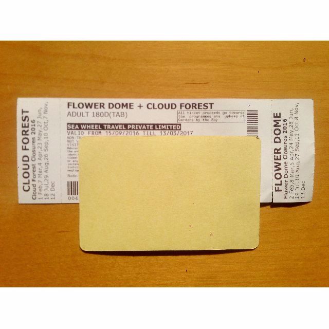 Flower Dome + Cloud Forest Ticket, Tickets & Vouchers, Event Tickets on ...