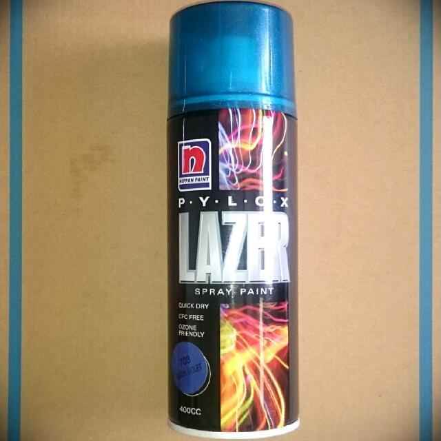 Nippon Flash Violet Spray Paint 400cc, Hobbies & Toys, Stationery ...