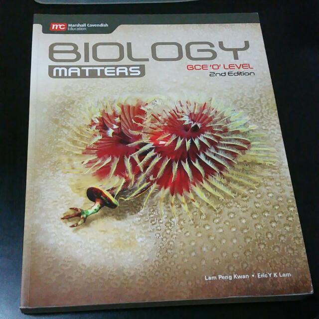 O Level BIOLOGY textbook, Hobbies & Toys, Books & Magazines, Textbooks ...