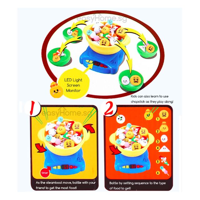 Steamboat Battle - Educational Game Toy for Kids, Hobbies & Toys, Toys ...