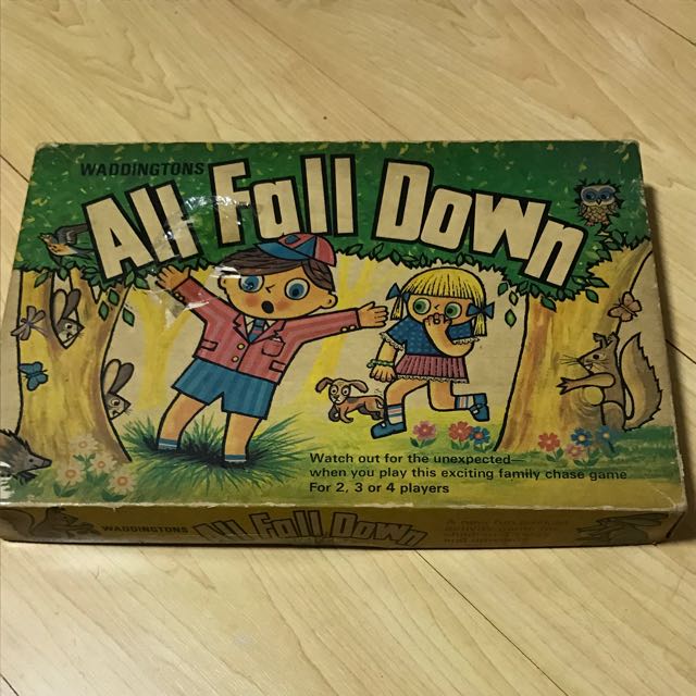 Waddingtons All Fall Down Board Game, Hobbies & Toys, Toys & Games on ...
