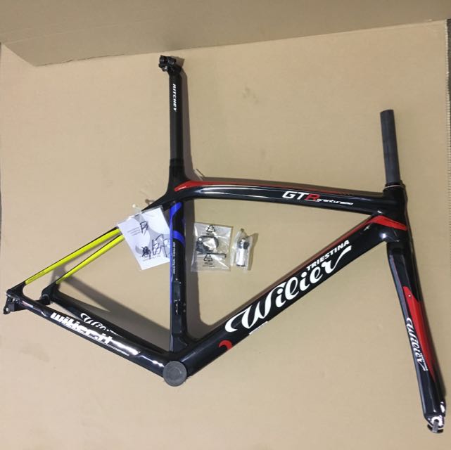 Wilier Carbon GTR Granturismo Frame Set Team Colombia S Size, Sports ...