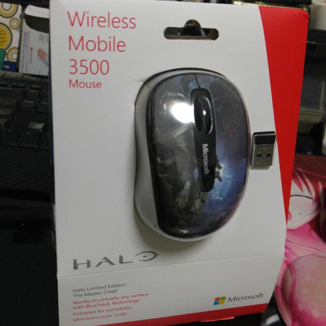Microsoft Wireless Mobile 3500 Mouse (Halo Limited Edition: The Master ...
