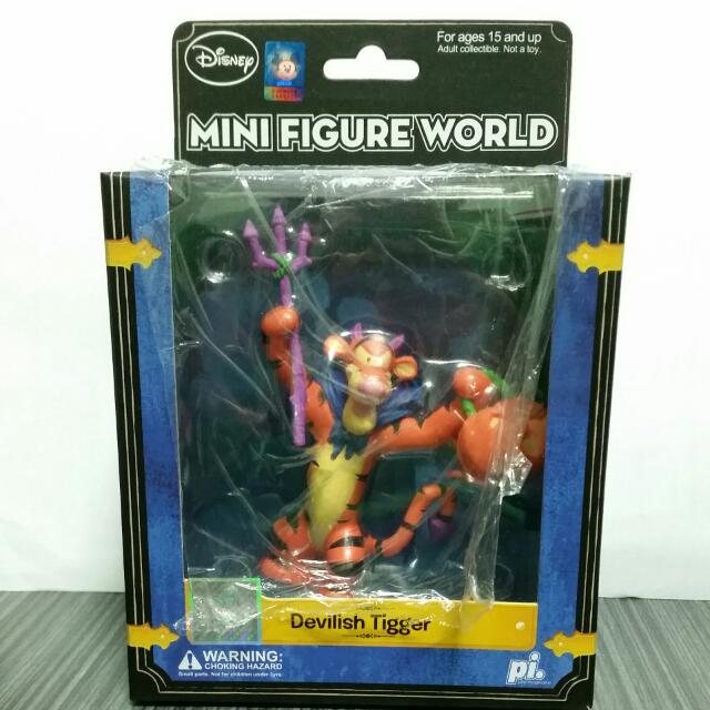 Disney Mini Figure world "Devilish Tigger" Collector's Item, Hobbies ...