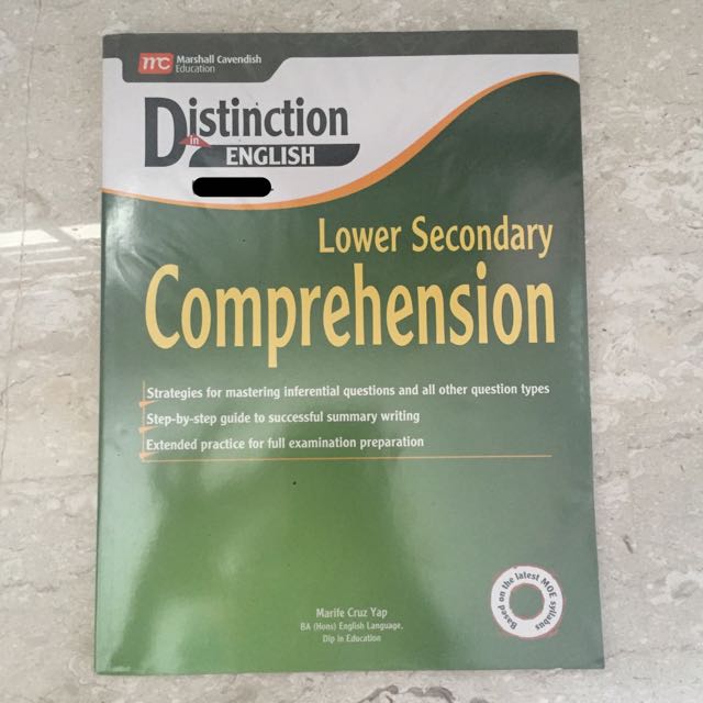 **distinction in english lower secondary comprehension, Hobbies & Toys ...
