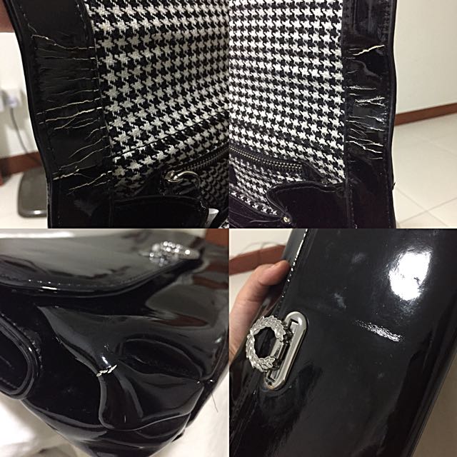 Fred Perry Amy Winehouse Clutch Bag, Luxury, Bags & Wallets on Carousell