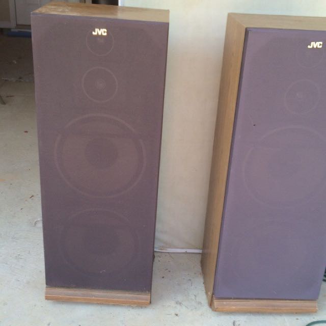 JVC speakers, Furniture & Home Living on Carousell