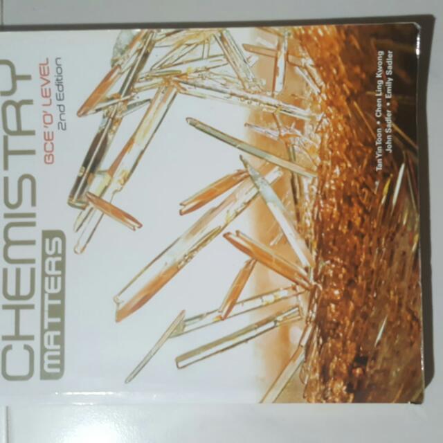 Marshall Cavendish - Chemistry Matters Textbook (GCE O Level), Hobbies ...