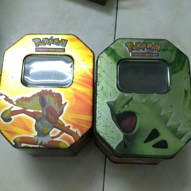 Pokemon Metal Box, Hobbies & Toys, Toys & Games on Carousell