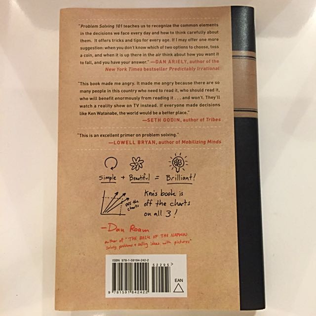 Problem Solving 101 by Ken Watanabe, Hobbies & Toys, Books & Magazines ...