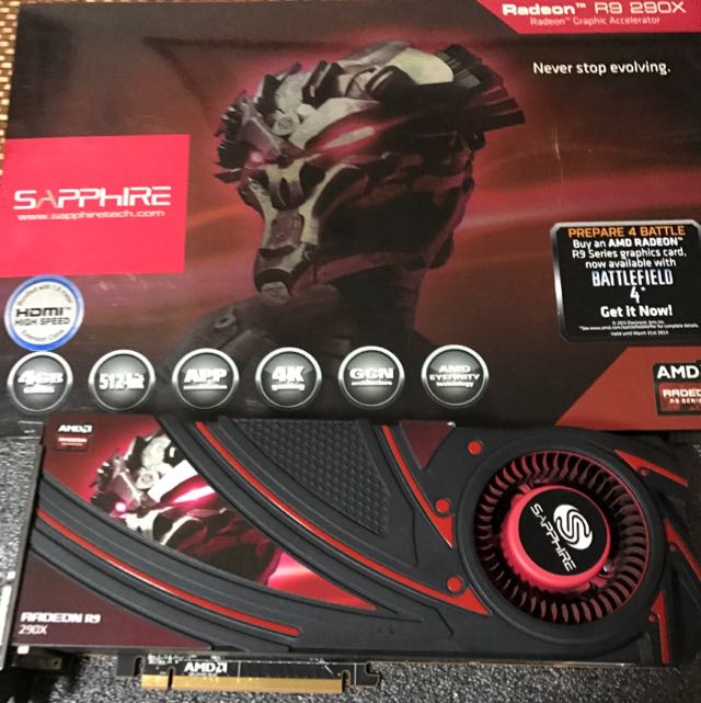 Sapphire R9 290X 4gb, Computers & Tech, Parts & Accessories, Networking ...