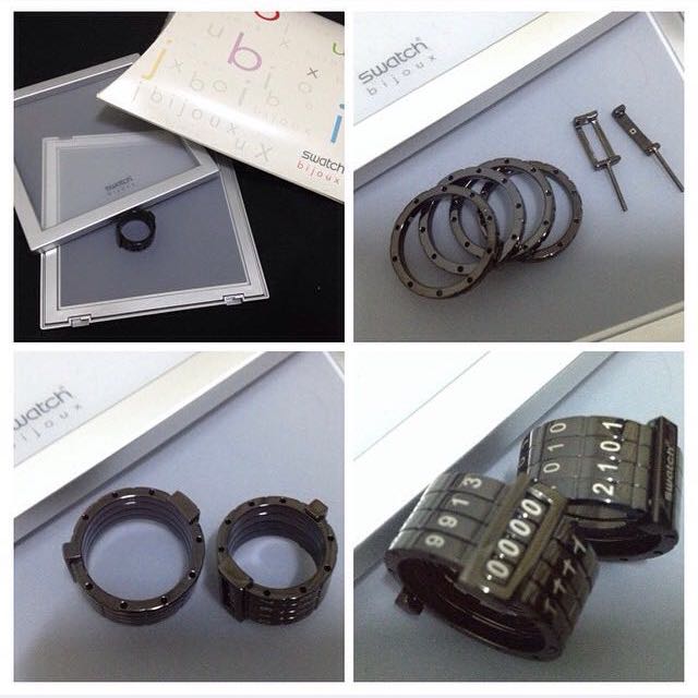 Swatch Couple Rings, Luxury, Accessories on Carousell