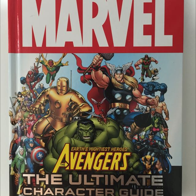 The Ultimate Character Guide For Marvel, Hobbies & Toys, Books ...