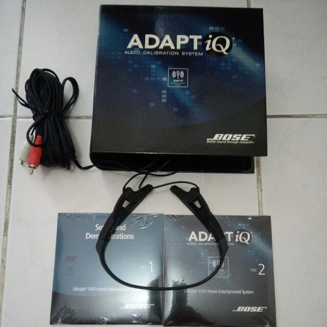 Bose AdaptiQ TV On/Off Sensor SCART adapter AM Loop Antenna Component Video Adapter, Home ...