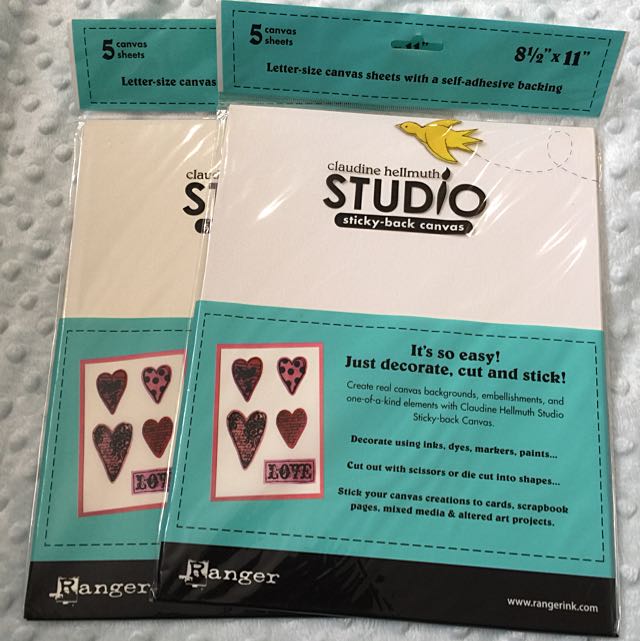 Claidine Hellmuth Studio Sticky Back Canvas, Hobbies & Toys, Stationery ...