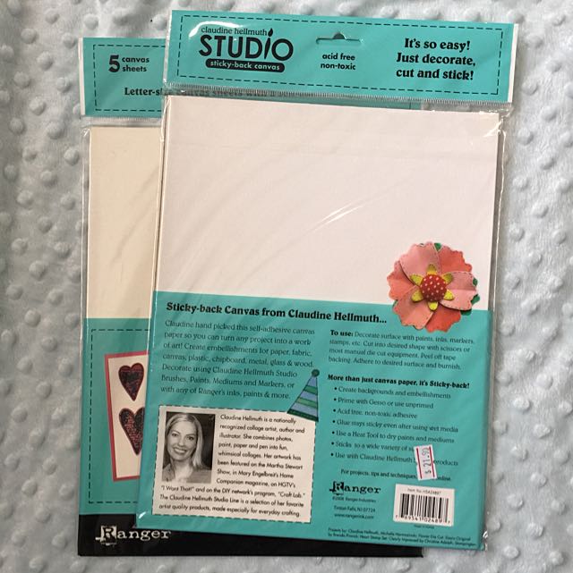 Claidine Hellmuth Studio Sticky Back Canvas, Hobbies & Toys, Stationery ...