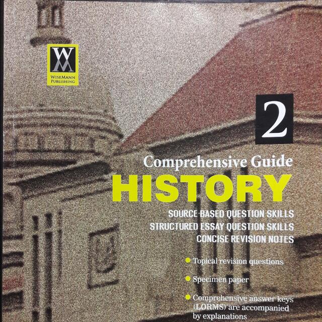 'Comprehensive Guide HISTORY Secondary 2' Assessment Book, Hobbies ...