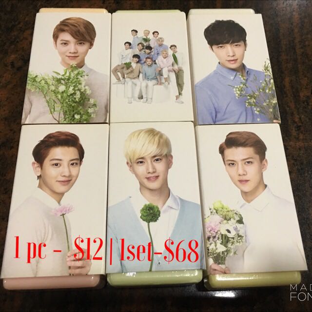 EXO Nature Republic Soap & Photocard, Hobbies & Toys, Memorabilia ...