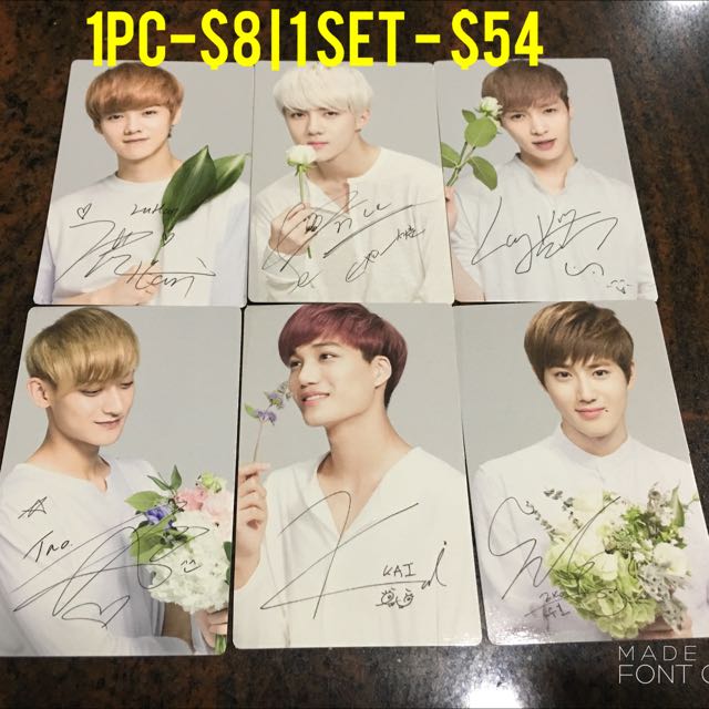 EXO Nature Republic Soap & Photocard, Hobbies & Toys, Memorabilia ...