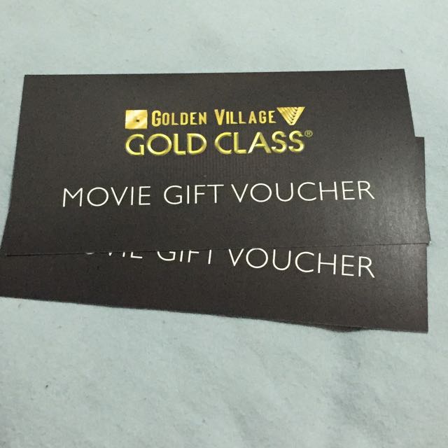 Gold Class Movie Tickets, Tickets & Vouchers, Vouchers on Carousell