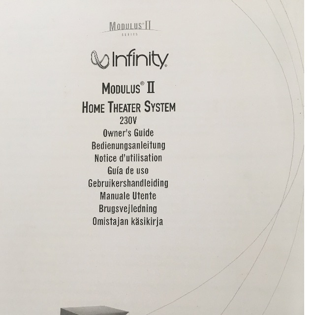 Harman Kardon Infinity Modulus II home theatre system, Audio, Soundbars ...