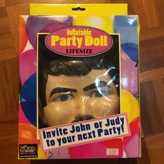 Inflatable Lifesize Party Doll (Gag Gift), Hobbies & Toys, Toys & Games ...