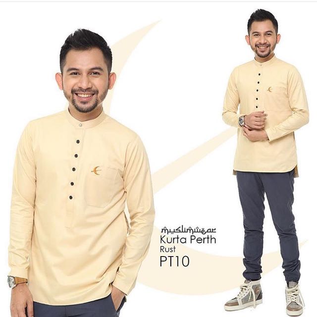 Kurta Perth, Men's Fashion, Tops & Sets, Formal Shirts on Carousell