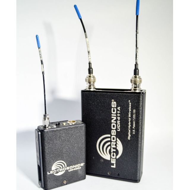 Lectrosonics UM400a UHF Beltpack Transmitter w/ UCR411a Receiver, Audio ...
