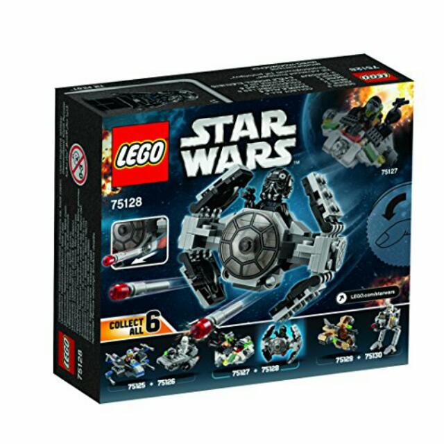 Lego Star Wars 75128 Tie Advanced Prototype Microfighter Series 3 ...