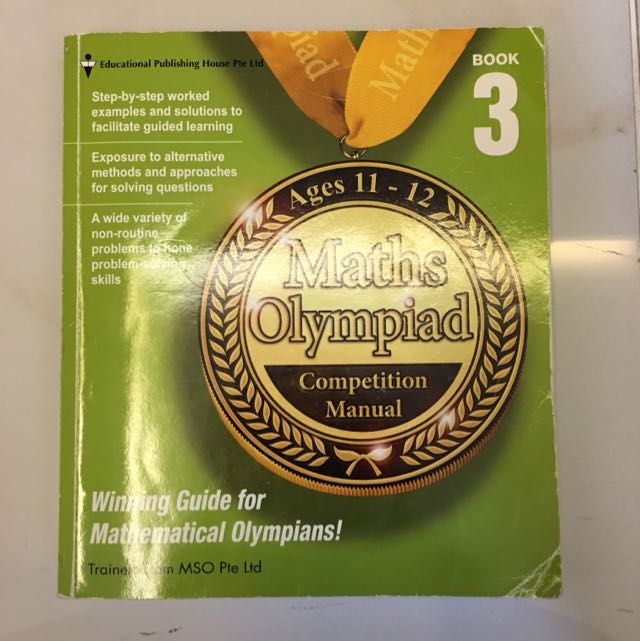 Math Olympiad Practice, Hobbies & Toys, Books & Magazines, Textbooks on ...