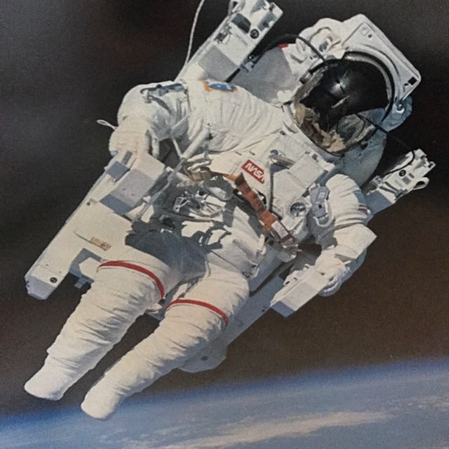 NASA Astronaut Photo With Metallic Frame, Furniture & Home Living, Home ...