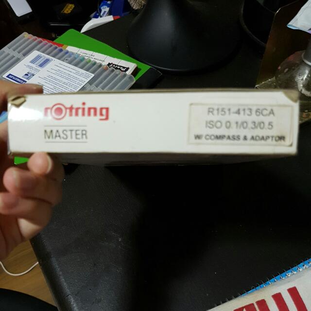 Rotring Technical Drawing Pen Master Set W/o .5 Tp, Hobbies & Toys ...